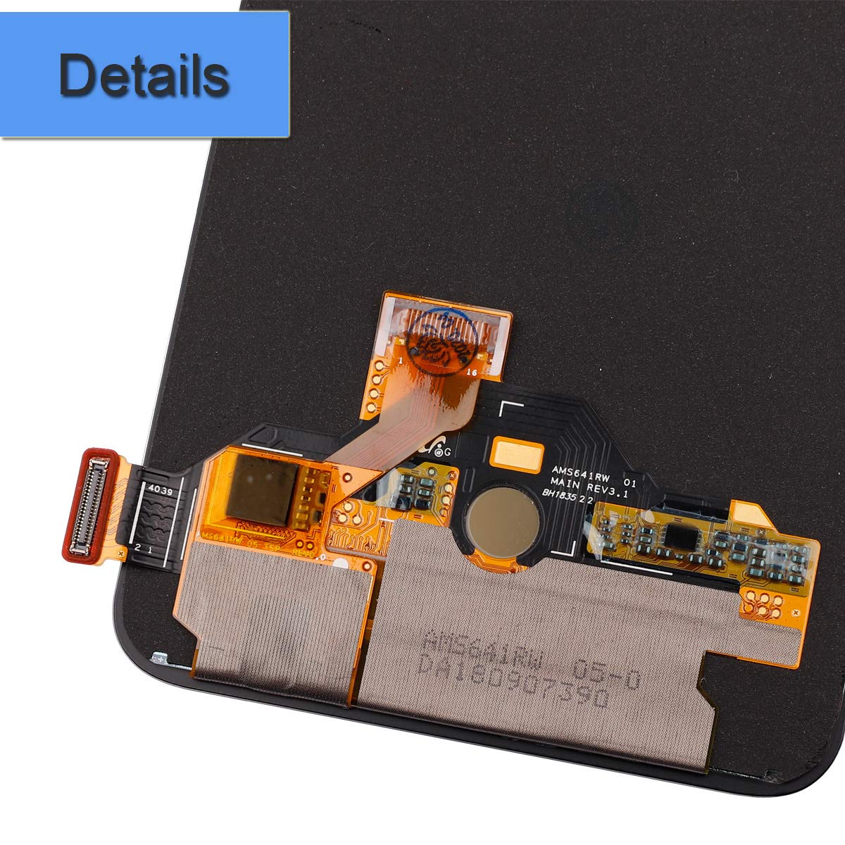 AMOLED Screen Compatible with OnePlus 7 A7000 A7003 GM1901, GM1900, GM1905 6.41" inch LCD Touch Screen Display Assembly with Tools