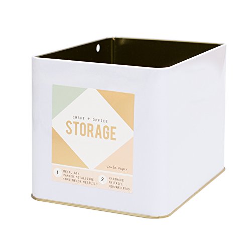 American Crafts Crate Paper Wire System Storage Large Bin