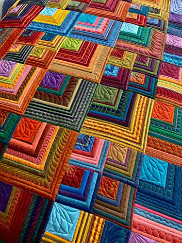 50pcs 12 x 12 inch Multicolor Cotton Fabric Bundle Squares for Quilting Sewing, Precut Fabric Squares for Craft Patchwork