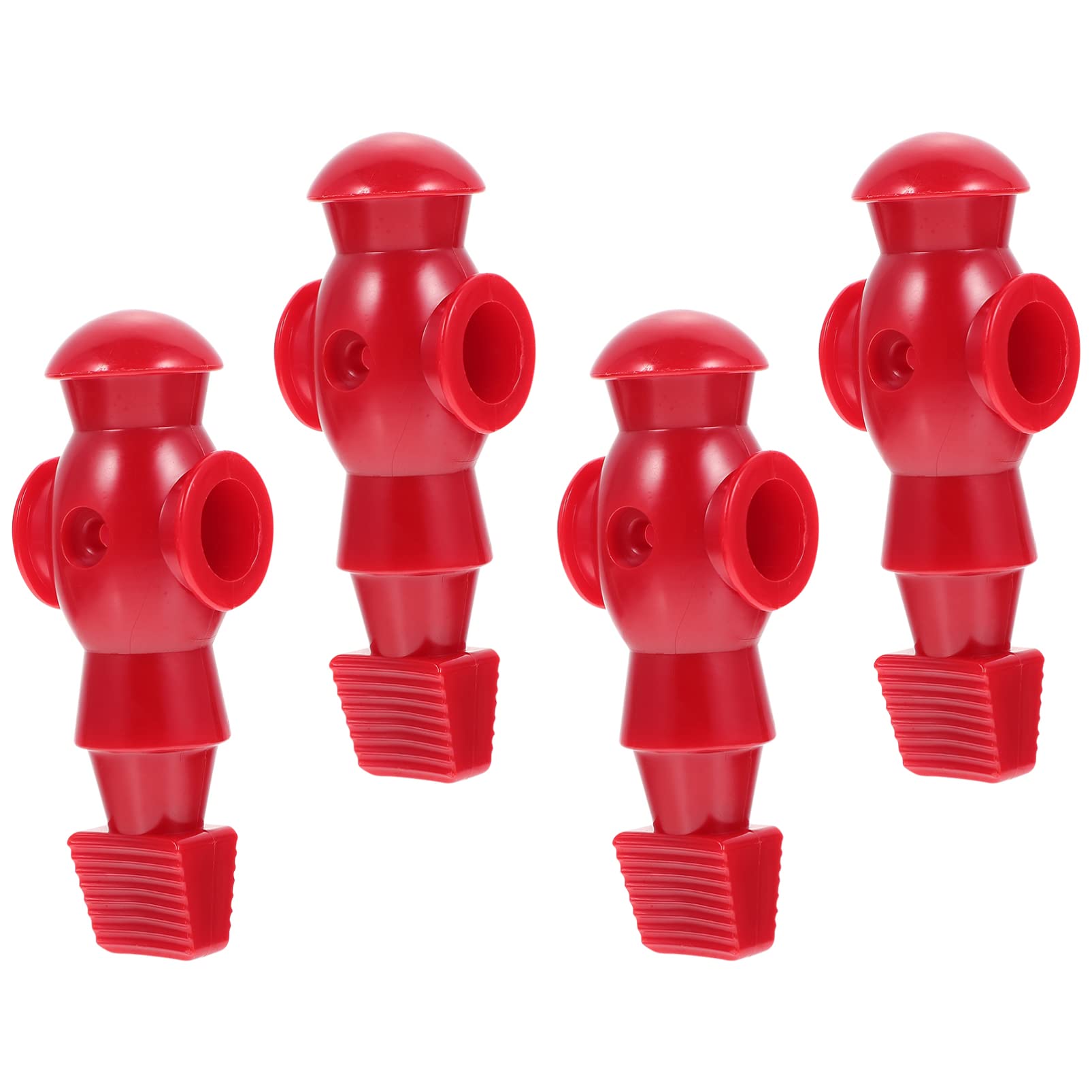 Abaodam Table Foosball Player Replacement Man: 4Pcs Soccer Table Player Foosball Replacement Parts for Dynamo Table Fun Game Toys