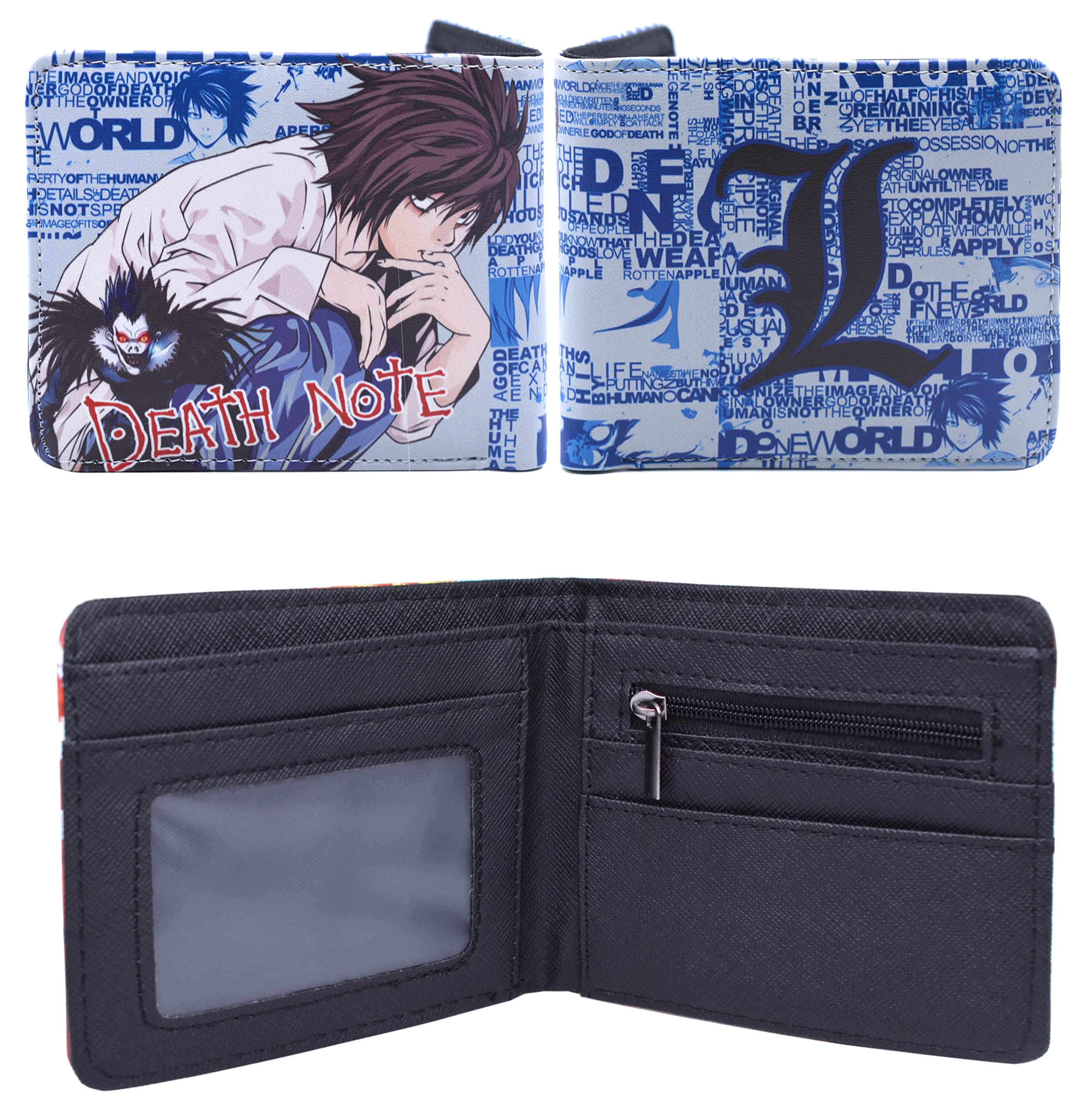 Amatensu Anime Characters MisaMisa wallet Yagami Light wallet LΒ·Lawliet wallet D
