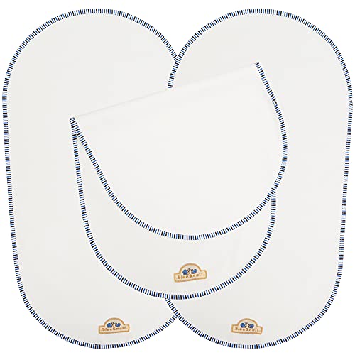 Longer Waterproof Changing Pad Liners for babies 3 Count by BlueSnail (snow white, 13.3"x26")