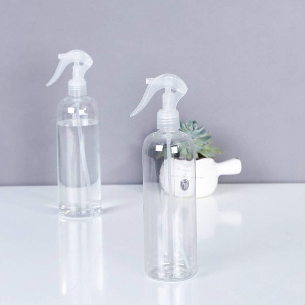 HEMOTON 3 Pcs Plastic Spray Bottle Empty Mist Spray Bottle Trigger Sprayer Leak Proof Refillable Atomizers for Hair Salons Household Cleaners