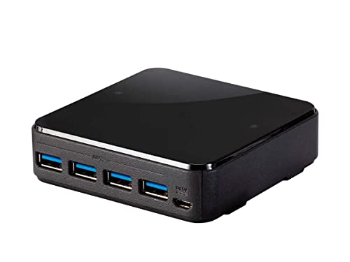 2x4 USB 3.1 Gen1 Peripheral Sharing Switch, Allows 2 Computers to Share 4 USB 3.1 Gen1 Devices
