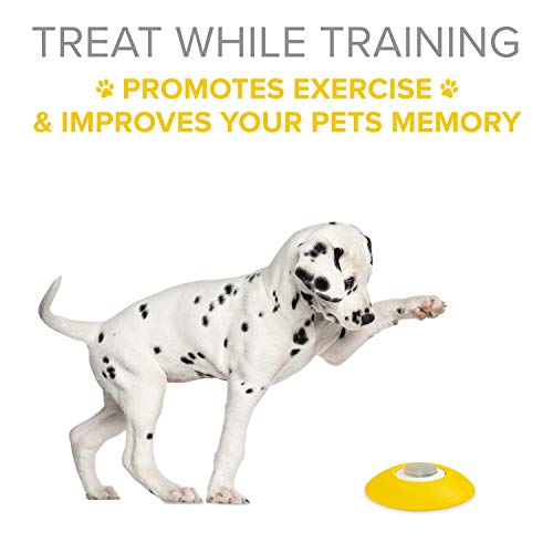 Arf Pets Dog Treat Dispenser with Remote Button β Dog Memory Training Activity Toy β Treat While Train, Promotes Exercise by Rewards, Improves Memory & Positive Training for A Healthier & Happier Pet