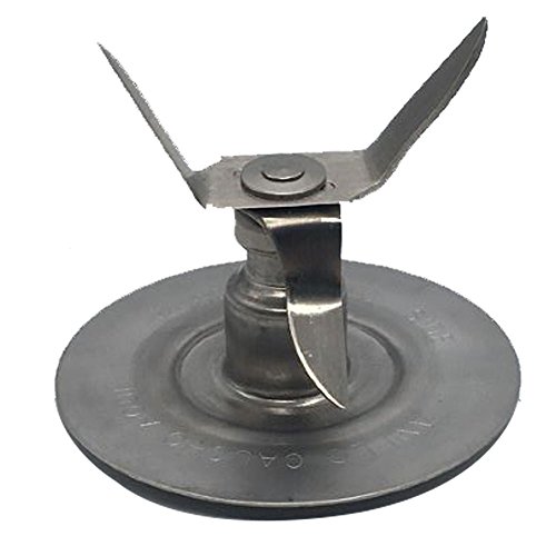 5 Cup Square Top Glass Jar Assembly With Blade, Gasket, Base, Lid,Compatible with Oster Classic Series Blender and Osterizer blender
