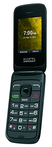 Alcatel OneTouch Retro, Reddish Black (Sprint)