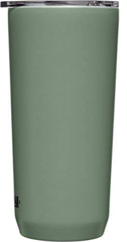 CamelBak Horizon 20 oz Tumbler - Insulated Stainless Steel - Tri-Mode Lid - Moss