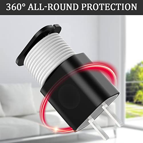 2 In 1 Silicone Charger Protector, Compatible with 20W/18W USB-C Chargers, Data Cable Winder Anti-Break Protection Cable Storage, Suitable for 11/12 Charger Waterproof Silicone Protective Case (White)