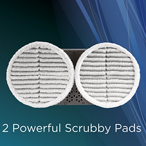 Bissell 2124 Spinwave Mop Pad Kit Replacement Pads, White