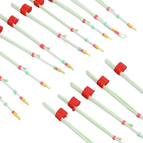 15Pcs Ice Fishing Rod Top Tip Portable Mini Winter Fishing Pole Tip Accessory Fishing Pole Tackle Tip