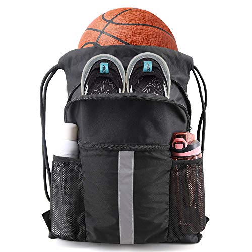 BeeGreen Drawstring Backpack Bag with Drawstring Backpack Sports Gym Bag for Women Men Children