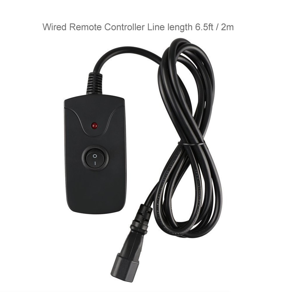 1byone Fog Machine with Wired Remote Control, 400-Watt Smoke Machine for Halloween,Christmas, Weddings, Parties & Holidays,O00QL-0041 (Black)