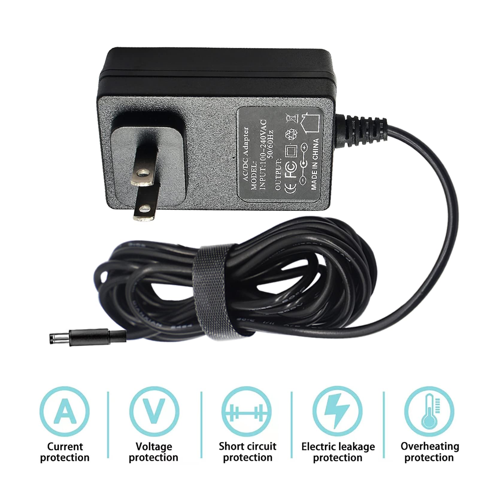 15V AC DC Adapter Charger Power Supply Adapter