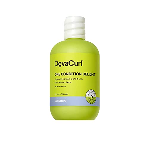 DevaCurl One Condition Delight Lightweight Cream Conditioner, Green Oasis, 12 fl. oz.
