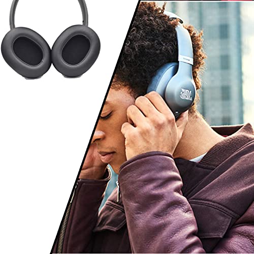 Aiivioll Soft Protein Leather Ear Pads for Everest 710 Headphone Replacement Earpad Memory Foam Sponge Earphone Sleeve Without Buckle(Black)