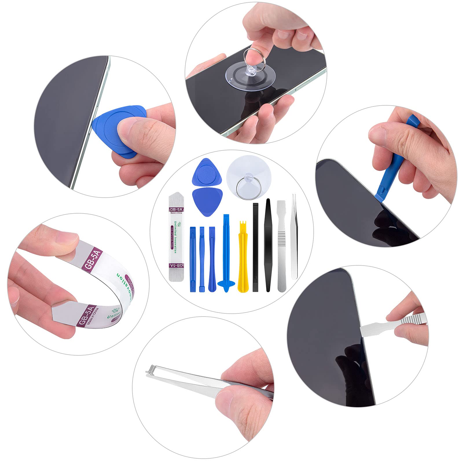 29Pcs Precision Screwdriver Set, Cellphone Repair Tools Kit For Fix Phone/Android,Iphone, Tablet, Computer, Pc, Watch, Ps4 And Replace Screen Battery Camera Small Electronics Open Pry Tool Kits DIY
