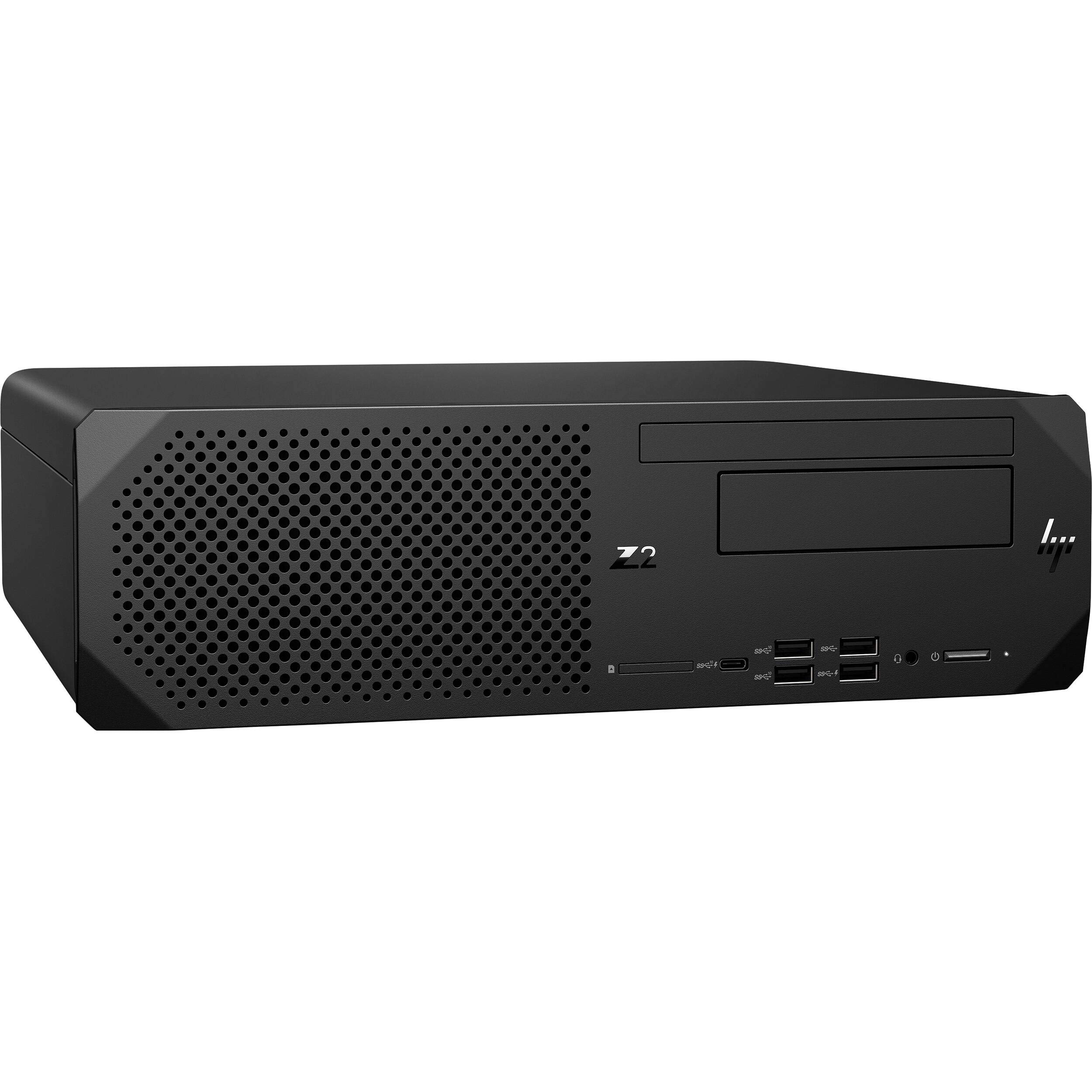 HP Z2 G5 SFF Workstation PC Bundle with Core i7-10700 8 Core 2.9GHz, 16GB 2933MHz RAM, 512GB NVMe SSD, Win 10, Quadro P1000, T2U Plus WiFi, MK270 Keyboard and Gel Pad