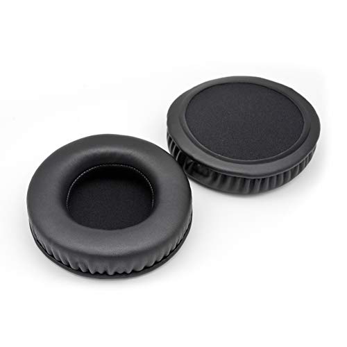 Black Earpads Foam Replacement Ear Pads Cushions Covers Pillow Compatible with AKG K-130 K130 K 130 Headset Headphones