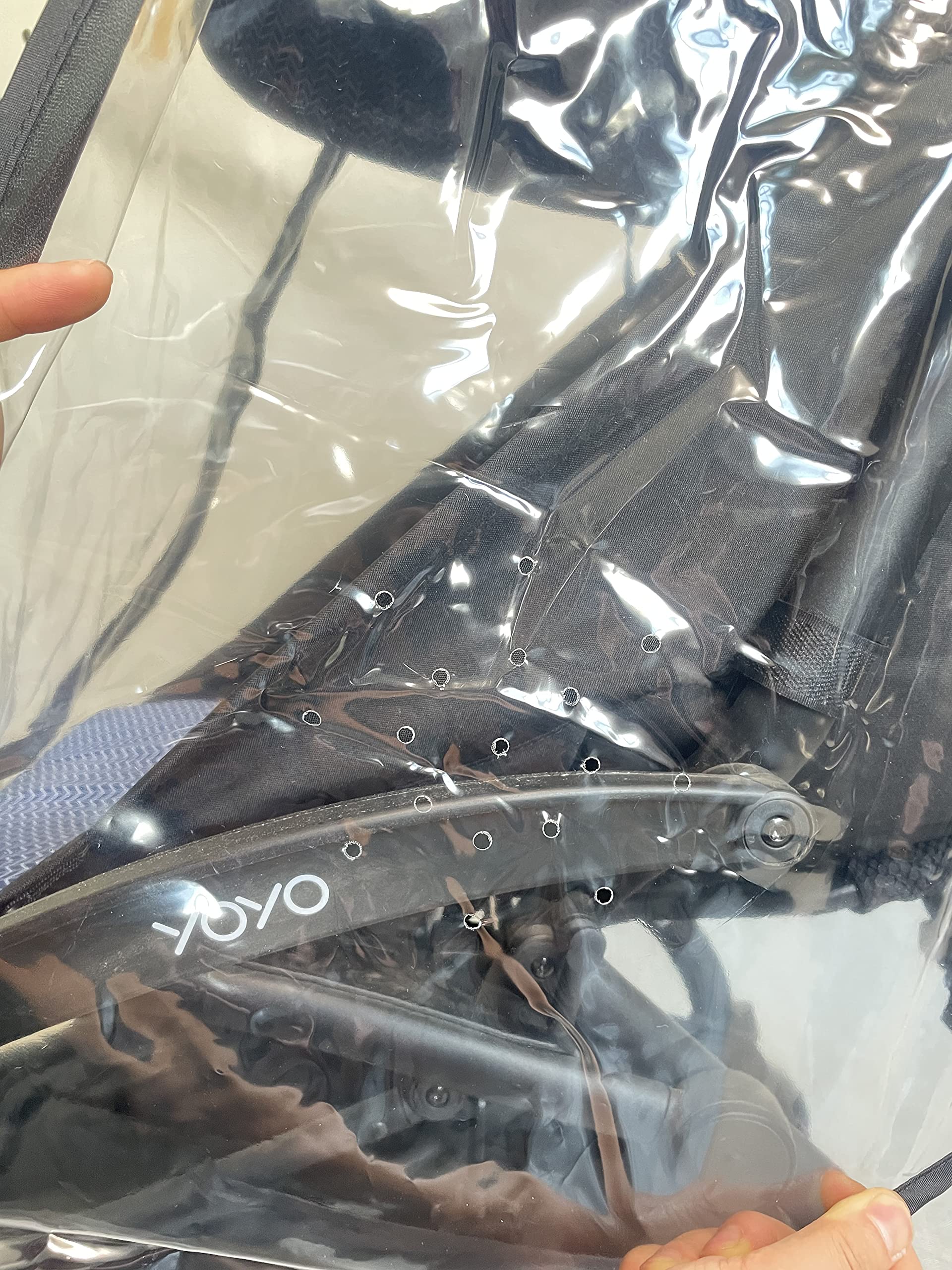 Rain Cover,Dust Cover for Babyzen YOYO & YOYO2 Strollers .Stroller Accessories Windproof EVA Stroller Cover