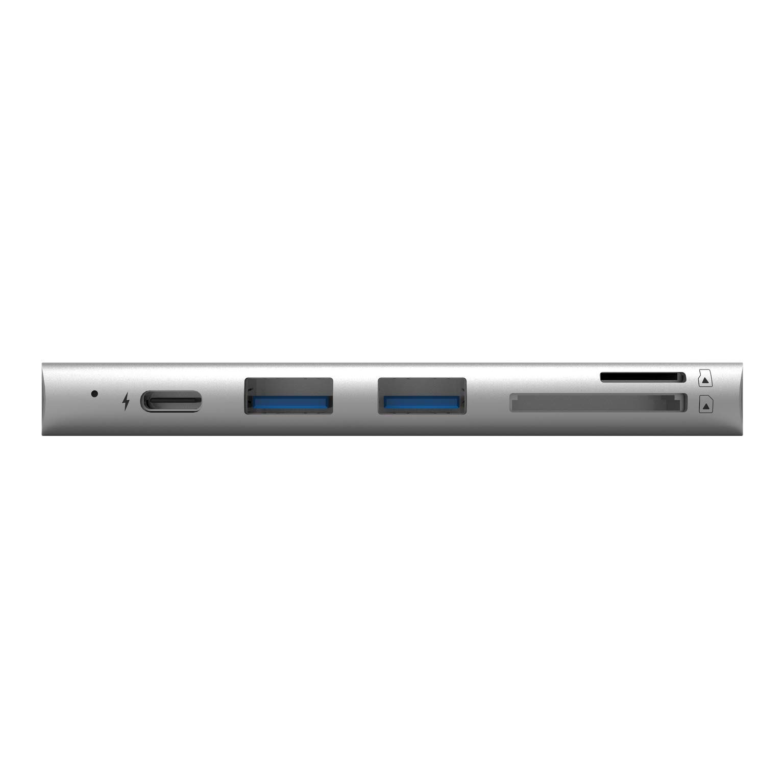 ADAM Elements CASA HUB 5-Port Card Reader Type-C Hub, Genuine Japanese Product, AAPADHUB5EGYJ