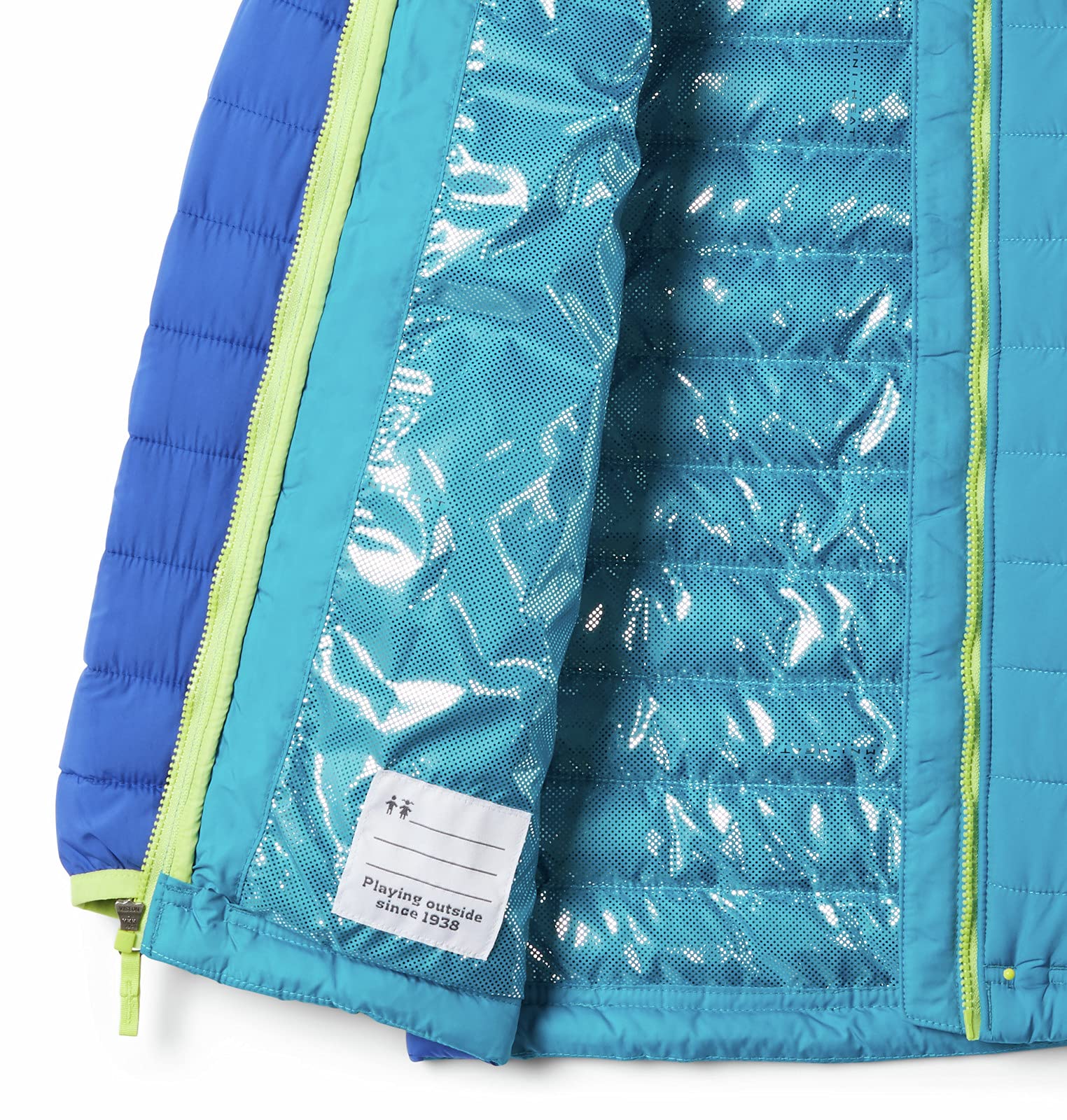Columbia Powder Lite Girls Hooded Winter Jacket, Water Repellant