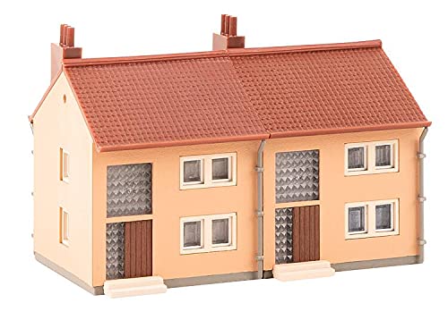 232573 Faller N Scale 1:160 Kit of a Double Row House, Lighting incl. - New 2021
