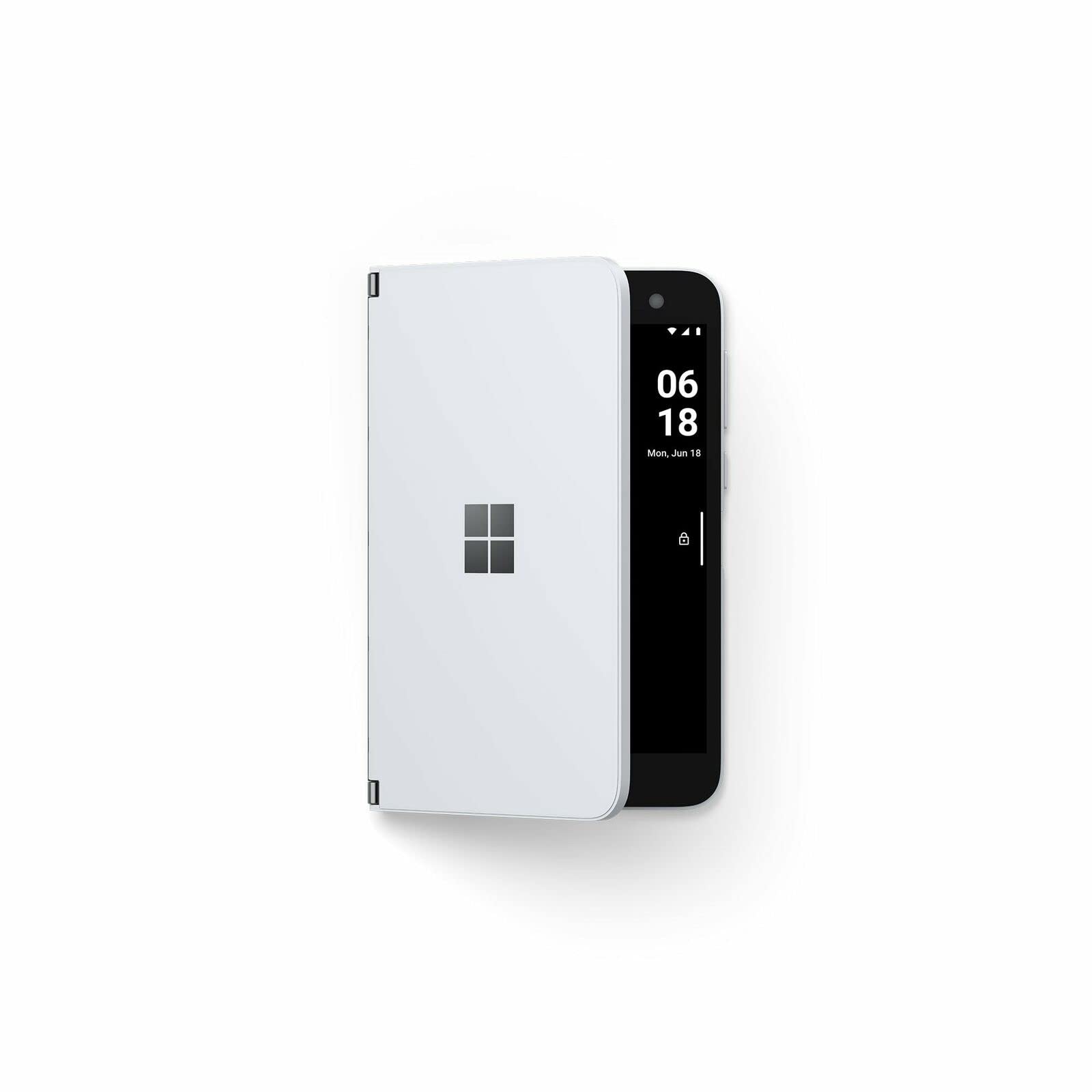 Microsoft Surface Duo Foldable Tablet, 128GB, Unlocked All Carriers - Glacier (Renewed)