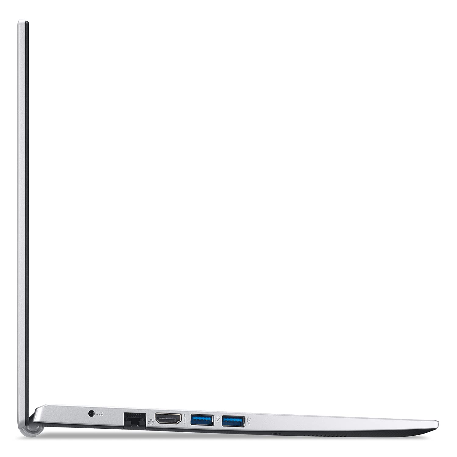 Acer Aspire 15.6-inch FHD Laptop, Intel Celeron Dual-Core N4500 Processor, 8GB RAM, 256GB SSD, Webcam, WiFi, HDMI, Bluetooth, Windows 10, Pure Silver (Renewed)