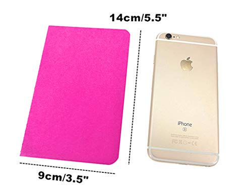 ALIMITOPIA Pocket Notebook Set,Thread-bound Mini Portable Journal Steno Diary Memo Pad Notebook MiniDaily NotePad-3.5x5.5",12 colors,24 Sheets,24 Pack(Ruled Pages)