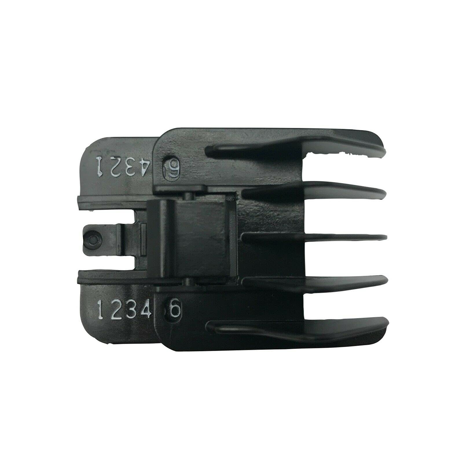 Replacement Detachable Standard Blade Stainless Steel Cutter Head for Wahl All in One Lithium Ion Trimmer 59300 with Bonus Extra 6 Setting Position Adjustable Guide Comb Guard