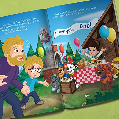 PAW Patrol Personalized Book: Adventures with Daddy (Large Softback)