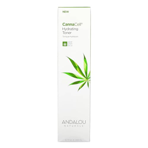 Andalou Naturals CannaCell Hydrating Toner, 6.7 Ounce