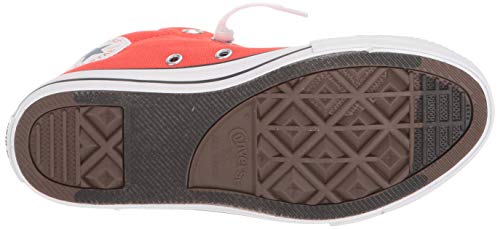 Converse Baby-Boy's Chuck Taylor All Star Street Moon Seasons Sneaker, Habanero Red/Navy/White, 3 M US Infant