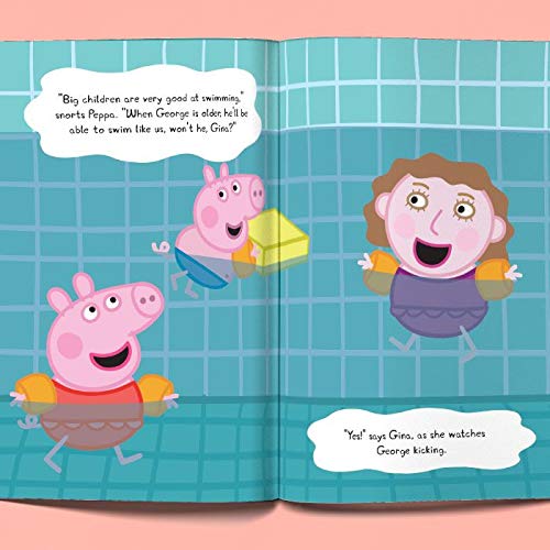 Personalized Book: Peppa and Me Go Swimming (Large Softback)