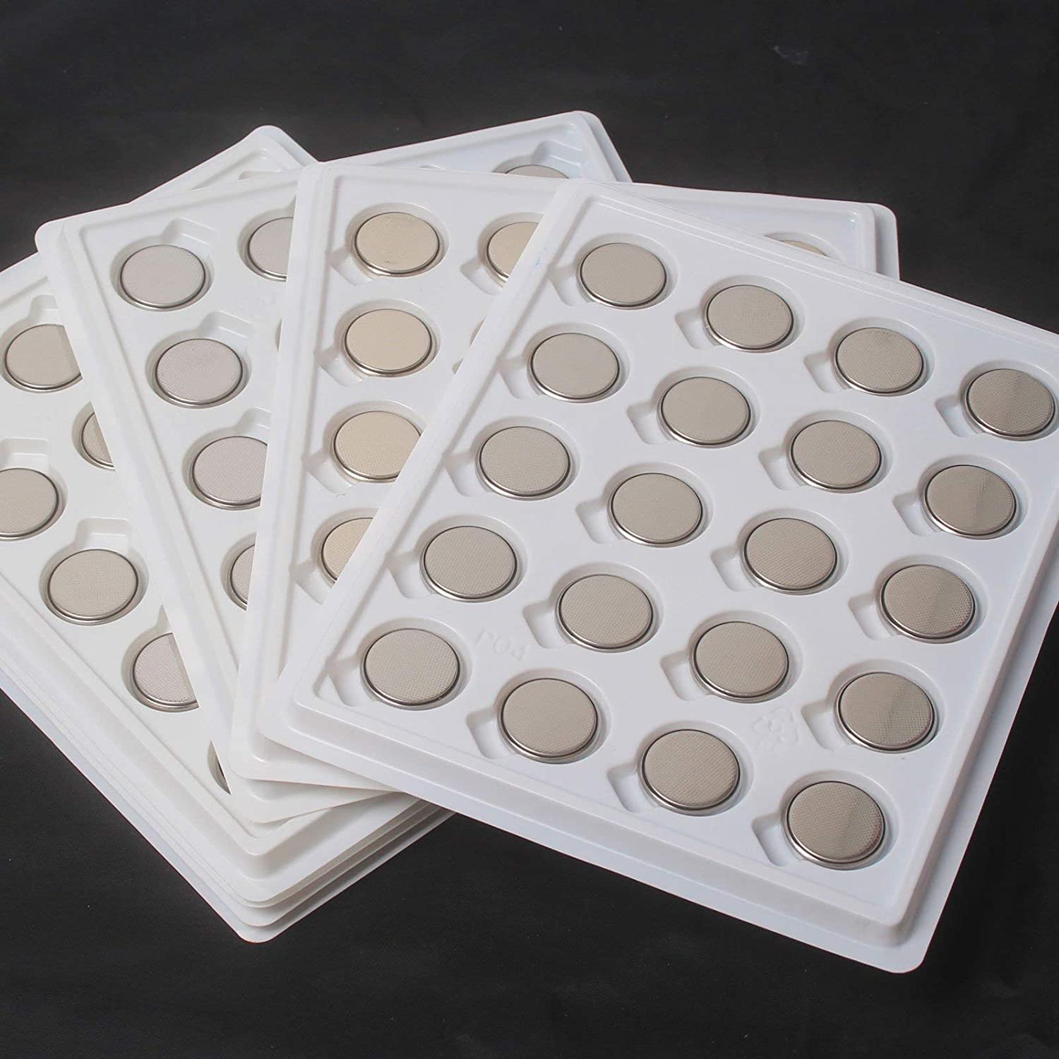 anmas rucci 100PCS CR2032 Lithium 3V Coin Battery, CR2032 Li-ion Lithium Batteries 3V Coin Button Cell, CR2032 3V Battery for Key Fob, Car Remote