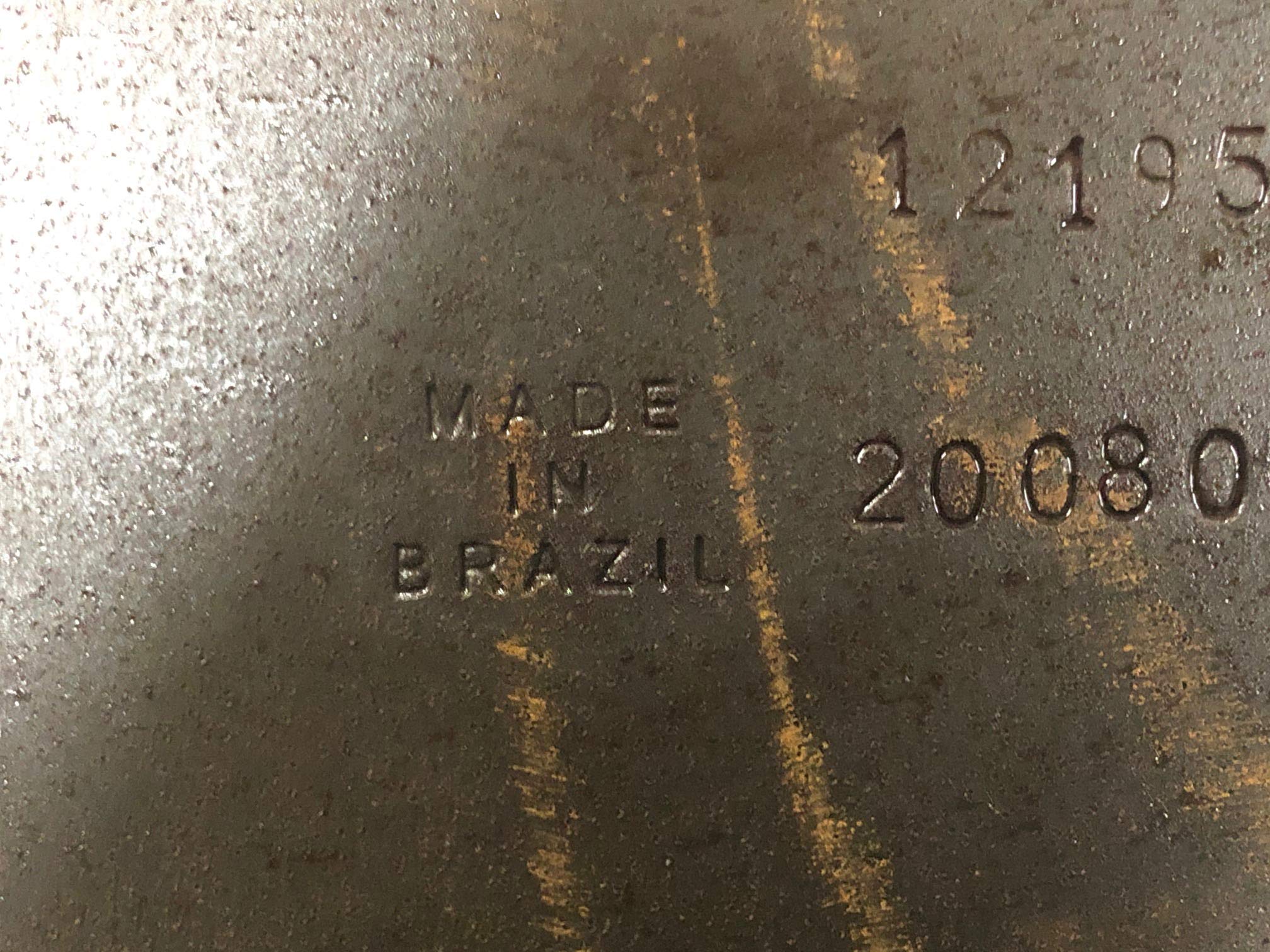 22" Cooking Disc Blade Discada with 1-1/2" Sides, Discada/Paella Pan, Made in Brazil
