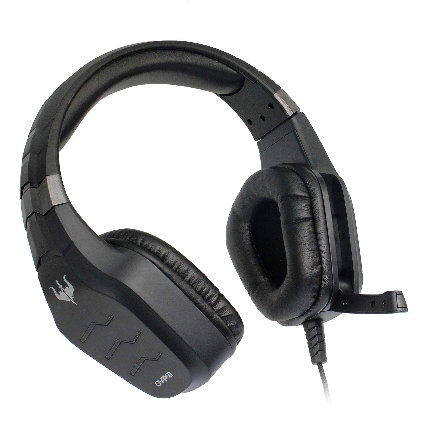 HUIJIN P50 Wired Gaming Headset Headphones 3.5 mm Jack with Adjustable Microphone Noise Cancelling Headphone for Ps4,Mobile Phone,iPod and Tablet
