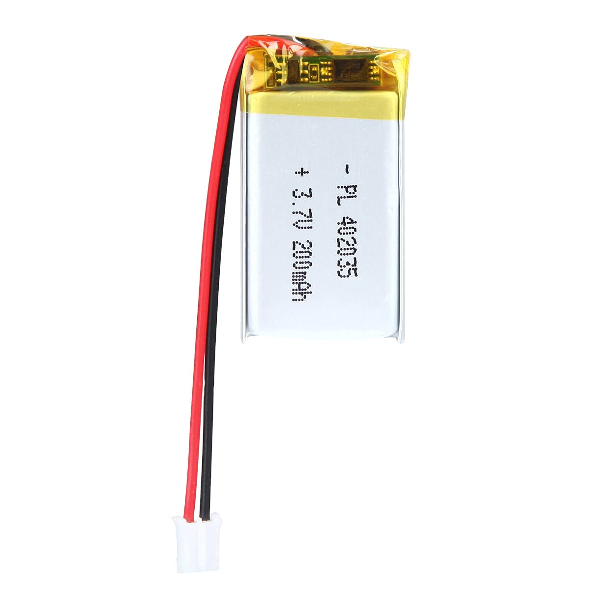 AKZYTUE 3.7V 200mAh 402035 Lipo battery Rechargeable Lithium Polymer ion Battery Pack with JST Connector