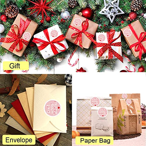 Don’t Worry She Won This Stickers Small Shop Stickers 1.5 Inch Thank You Customer Appreciation Circle Sticker Labels 500 Pcs Thank You Stickers for Small Businesses Packaging Sticker,Handmade Stickers