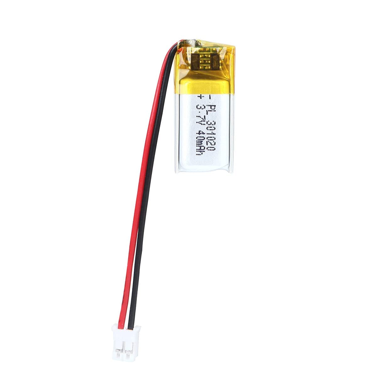 AKZYTUE 3.7V 40mAh 301020 Lipo battery Rechargeable Lithium Polymer ion Battery Pack with PH2.0mm JST Connector