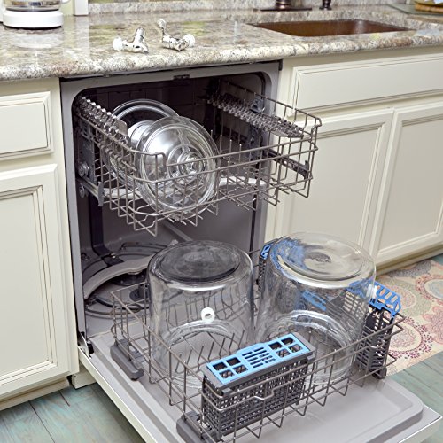 Anchor Hocking 2 Gallon Heritage Hill Beverage Dispenser with Lid (2 piece, all glass, dishwasher safe)