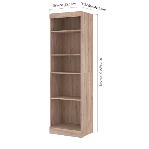 Bestar Pur 25W Shelving Unit in bark Grey