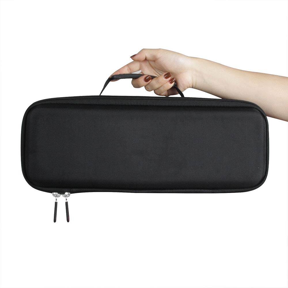Hermitshell Travel Case for Revlon One-Step Hair Dryer and Volumizer Hot Air Brush (Black+Plum red)