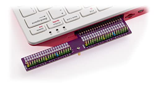 Iunius Raspberry Pi 400 GPIO Header Expansion Adapter with Color Coded Header Easy Connect to Your Pi400 Green