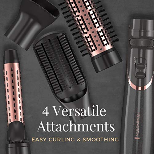 Remington Pro Hot Air Multi-Styler, 1 Count (Pack of 1), Black/Rose Gold