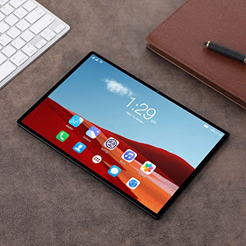 2 in 1 Tablet with Keyboard, 10.1 inch Android 12 Tablet PC, 8+256GB, Octa Core, 8MP+16MP Dual Camera, GPS, Bluetooth, 5G WiFi 4G GSM LTE Tablet with Case (US Plug)