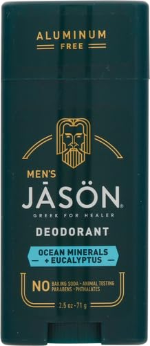 Jason Men's Hydrating Deodorant Stick, 2.5 oz