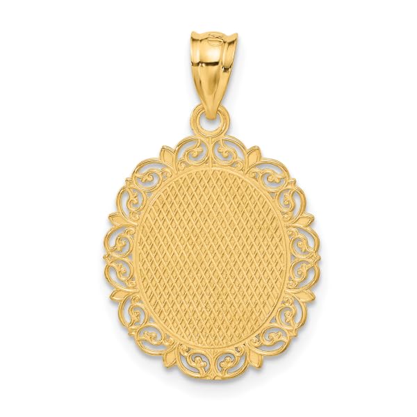 14K Yellow Gold Aries Zodiac Necklace Ram Horoscope Pendant March April Birthday Charm Astrology Jewelry (Ram) Only