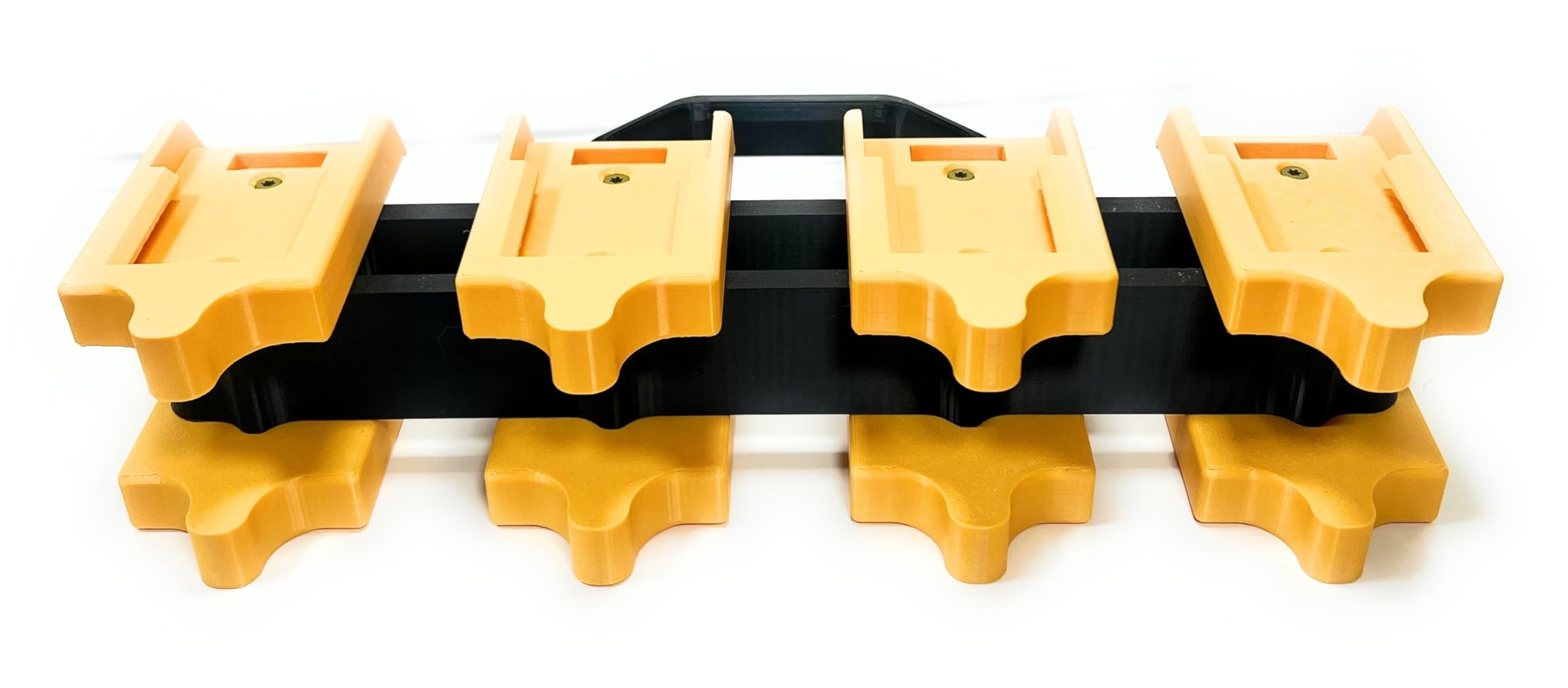 20V Battery Storage Case for DeWalt - Secure Carrier storage for Li-Ion Compact Batteries - Battery holder for DeWalt - Holds 8 Batteries 10.0/8.0/6.0/4.0/3.0/2.0Ah (Octet)